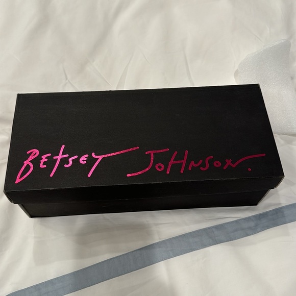 Betsey Johnson | Shoes | Life In Shimmering Technicolor Slide Sandal ...